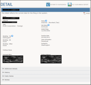 Wyoming Secretary of State | Business Entity Search Guide | Secretary of State Directory